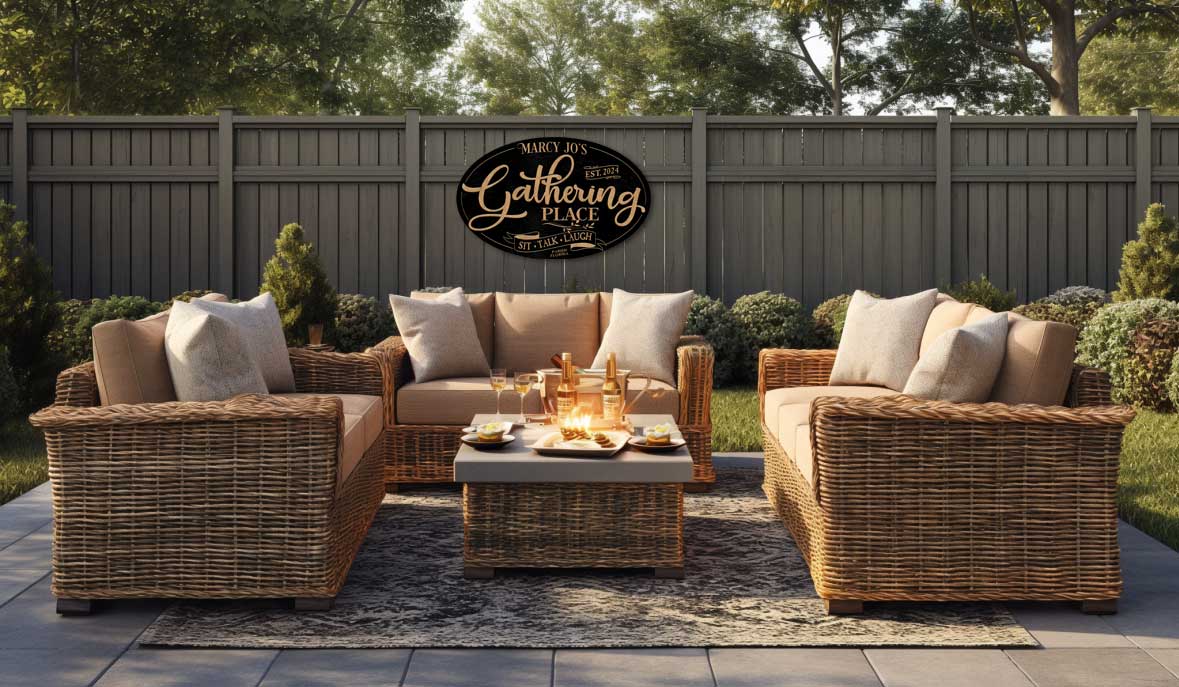 Enhance Your Outdoor Oasis with Backyard Signs – Tailor Made Rooms Home ...