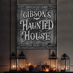 Halloween Signs & Décor – Personalized Spooky Wall Art – Tailor Made ...