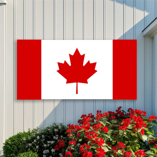 Large Metal Canadian Flag, Canadian Flag, Canada Flag, – Tailor Made ...