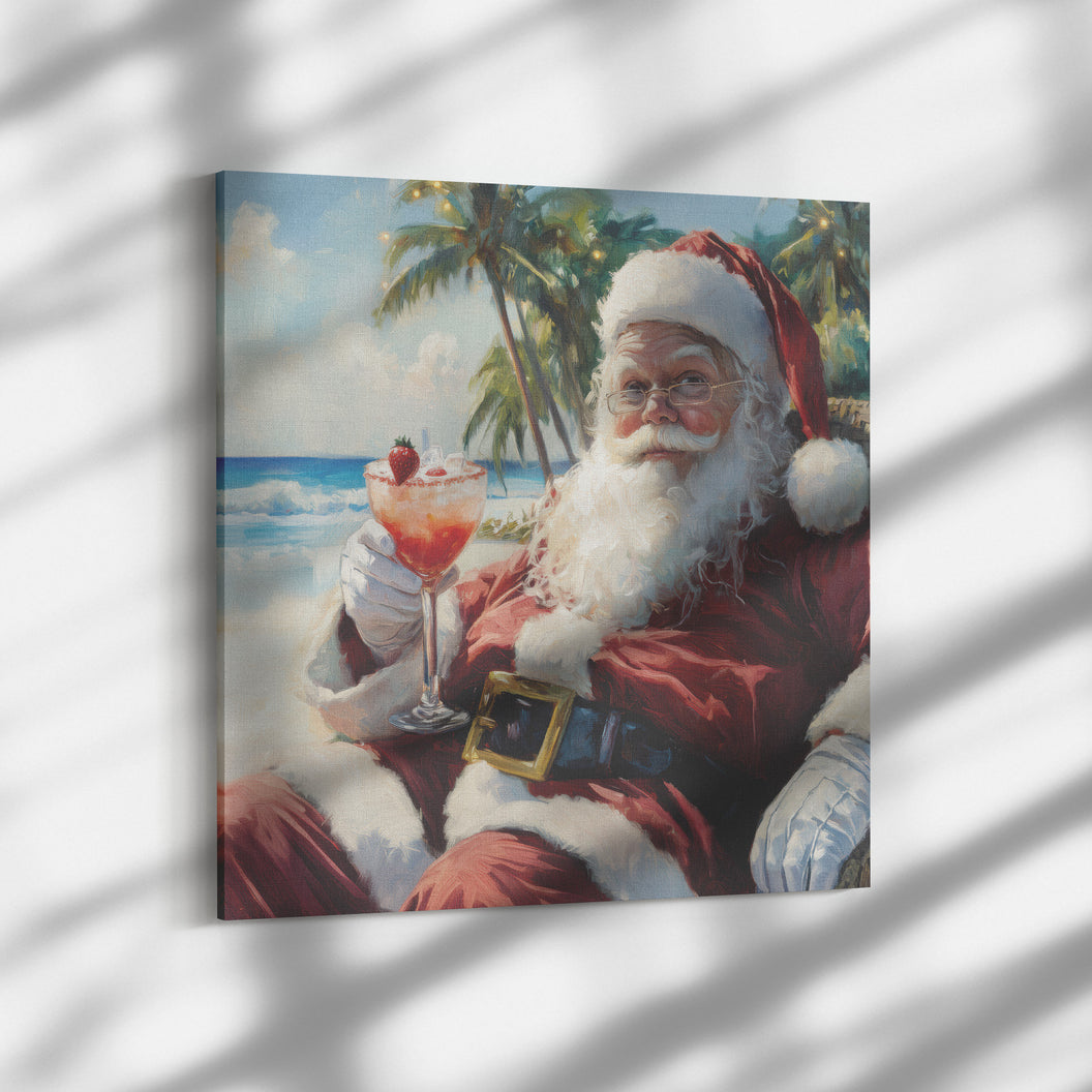 Santa Art Collection: Santa Prints and Santa Clause Canvas – Tailor ...