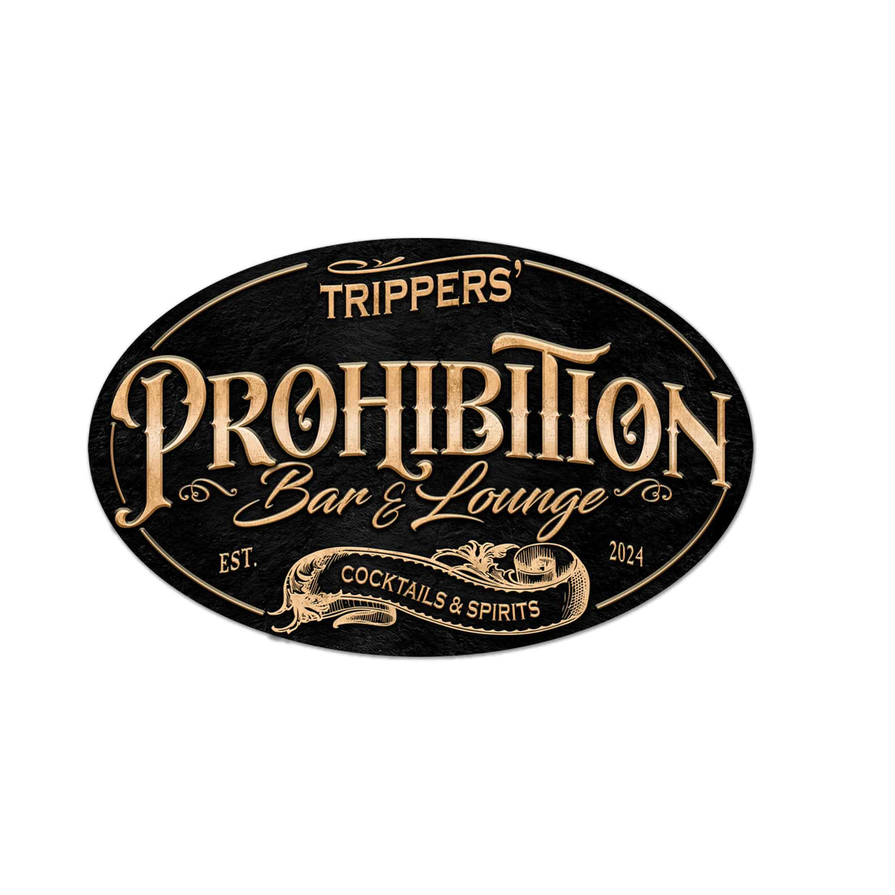Prohibition bar Sign, Speakeasy Bar Sign, Speakeasy Bar Signs – Tailor ...