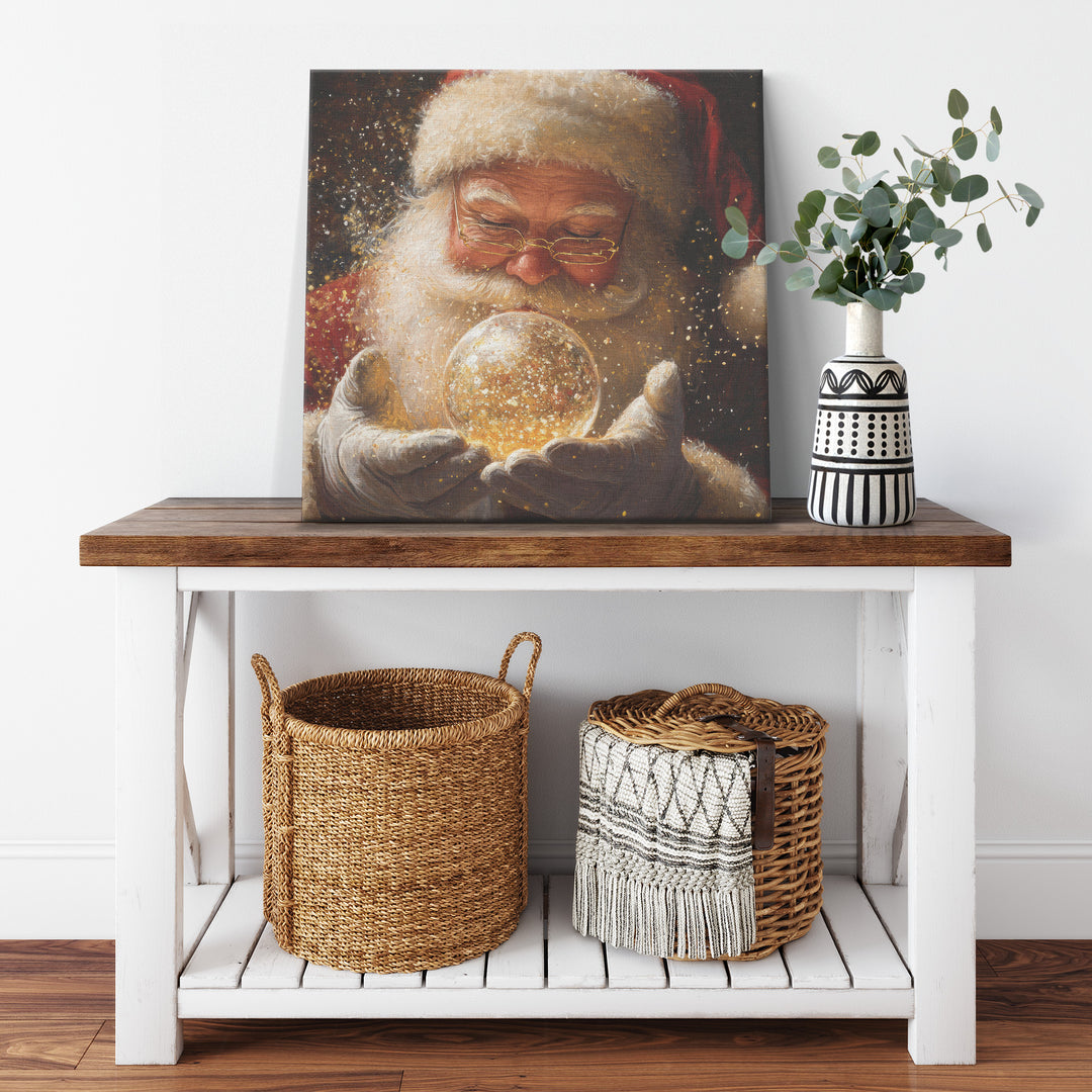 Santa Art, Santa Canvas, Santa Prints, Santa Canvas Art – Tailor Made ...