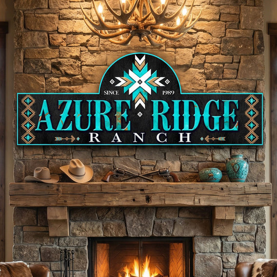 Custom Large Metal Barn Signs | Personalized Farm & Ranch Signs ...