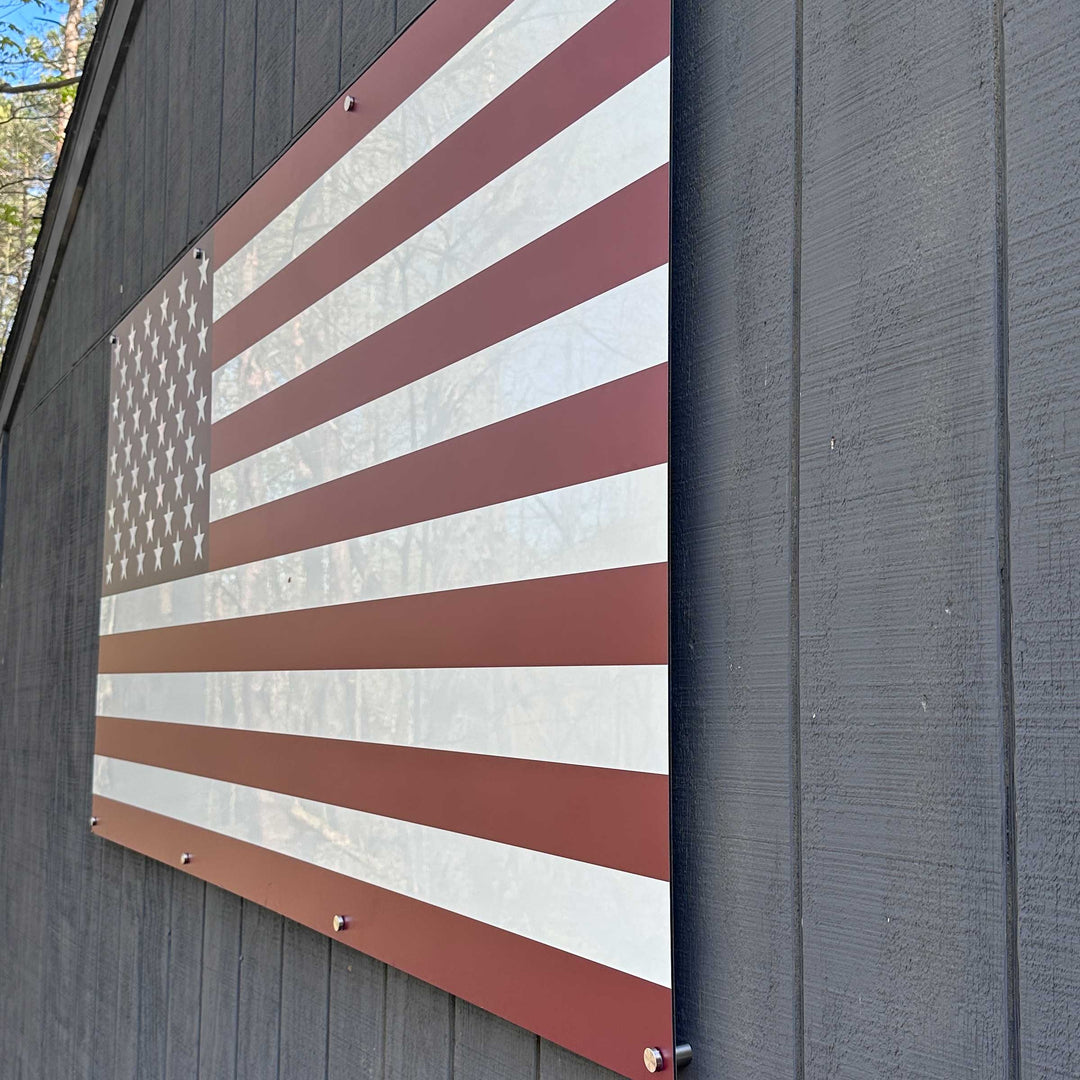Patriotic Metal Signs, Metal Flag Sign, Barn Flag, , 4th of July Sign ...