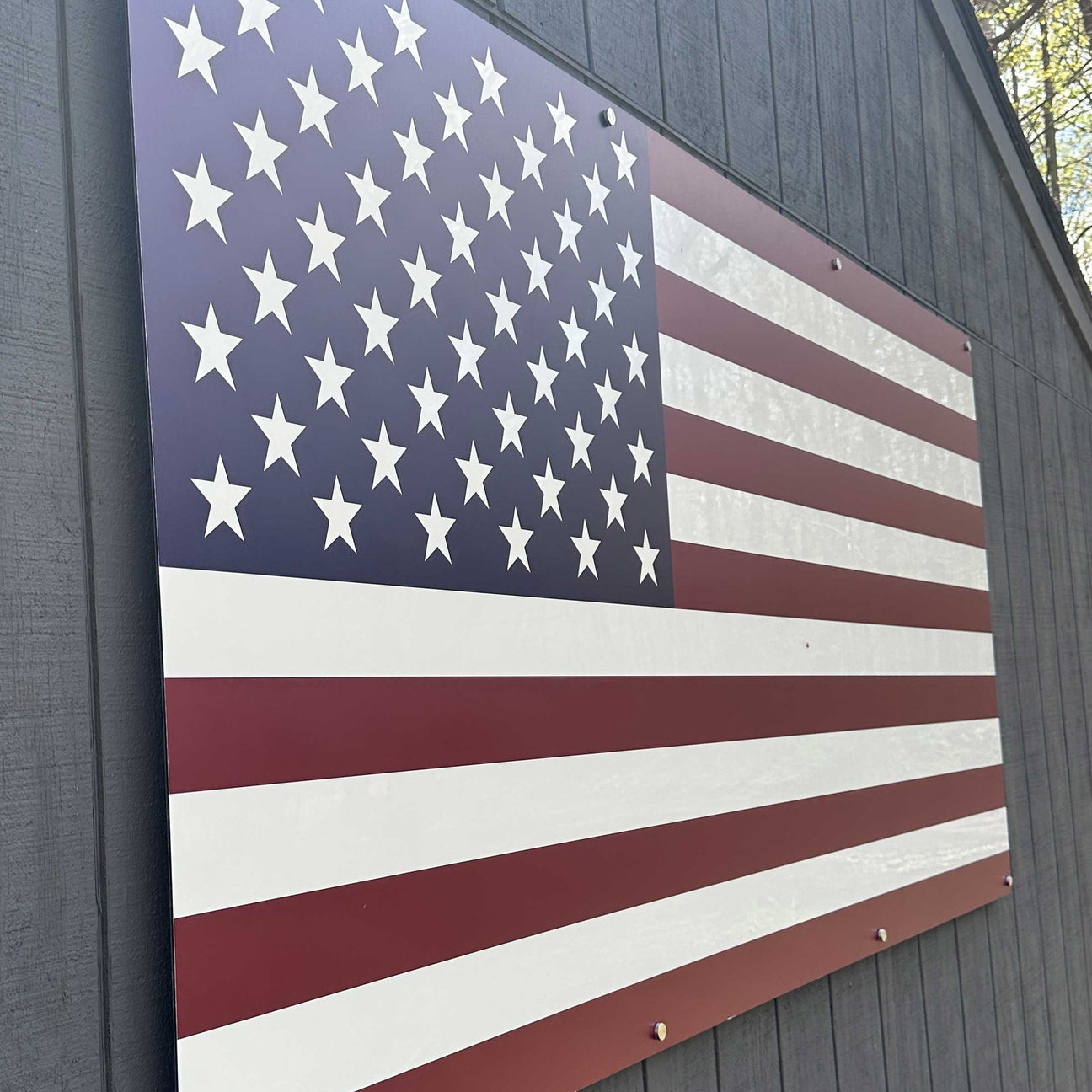 Patriotic Metal Signs, Metal Flag Sign, Barn Flag, , 4th of July Sign ...