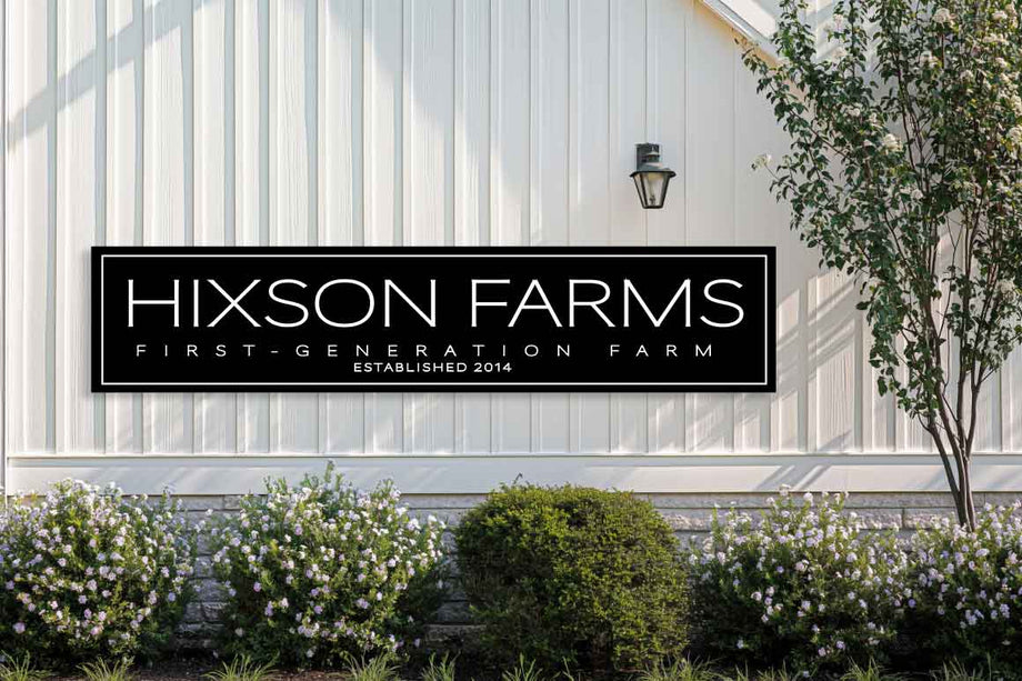 Personalized Metal Barn Signs: Rustic Elegance – Tailor Made Rooms Home ...