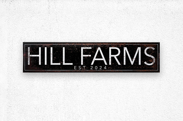 Personalized Metal Barn Signs: Rustic Elegance – Tailor Made Rooms Home ...