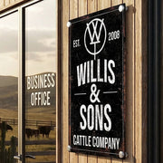Custom Barn Signs | Personalized Large Metal Farm Signs – Tailor Made ...