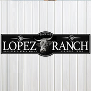 Large Metal Signs, Barn Signs, Business Signs, Cattle Ranch Signs ...