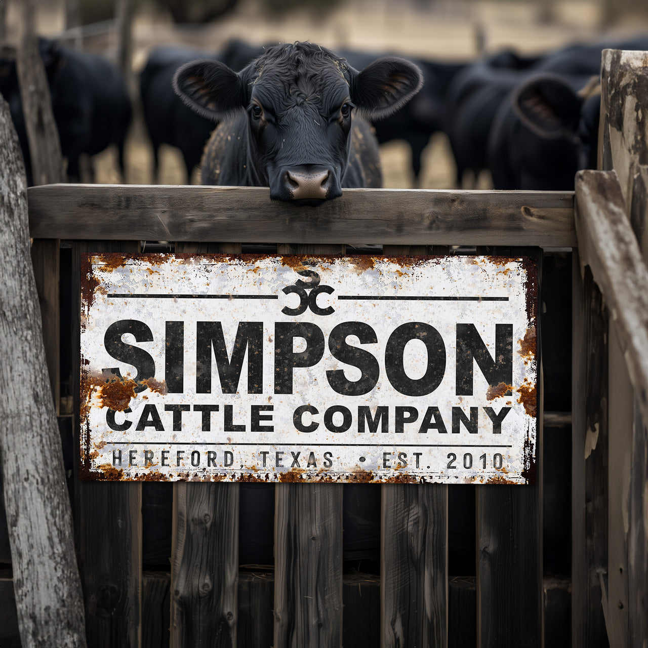 Personalized Metal Barn Signs: Rustic Elegance – Tailor Made Rooms Home ...