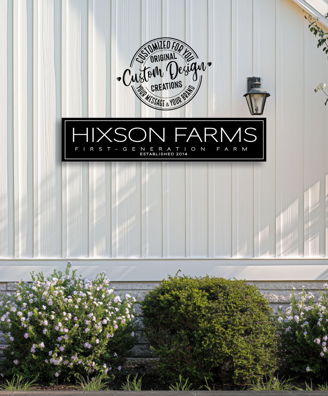 Tailor Made Rooms® Large Metal Signs, Business Signs & Home Wall Decor ...