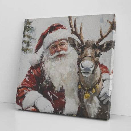 Santa Art Collection: Santa Prints and Santa Clause Canvas – Tailor ...