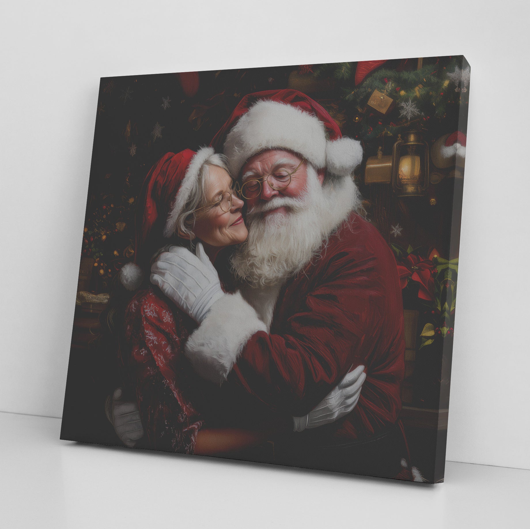 Santa Art Collection: Santa Prints and Santa Clause Canvas – Tailor ...