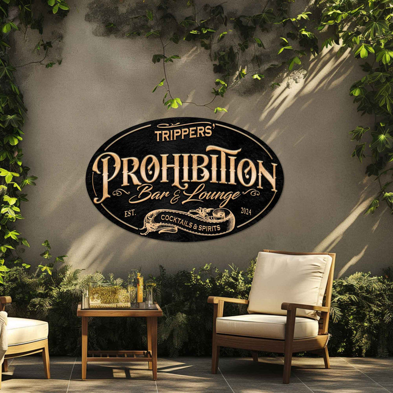 Prohibition bar Sign, Speakeasy Bar Sign, Speakeasy Bar Signs – Tailor ...