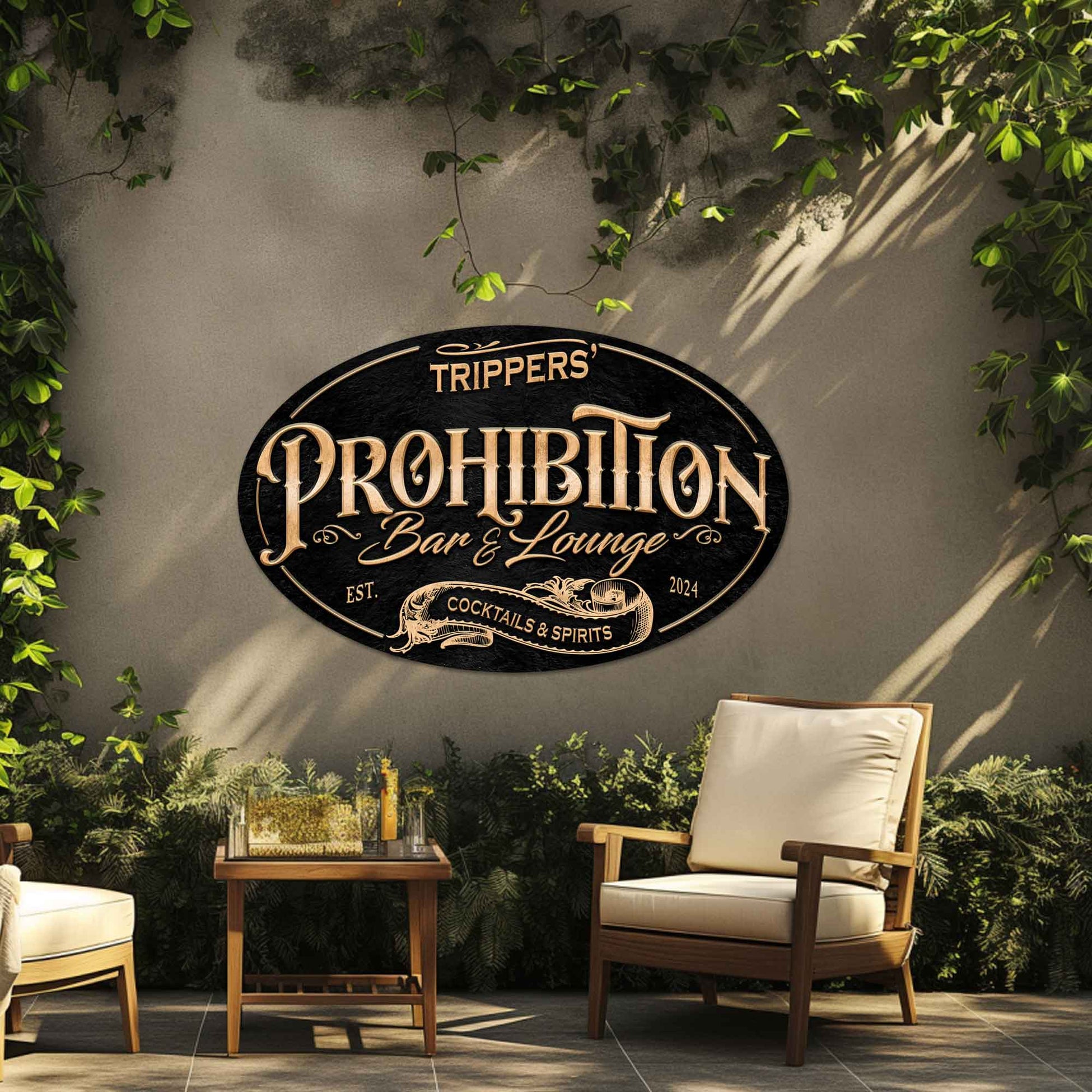 Prohibition bar Sign, Speakeasy Bar Sign, Speakeasy Bar Signs – Tailor ...
