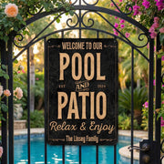 Custom & Personalized Pool Signs | Stylish & Weatherproof – Tailor Made ...