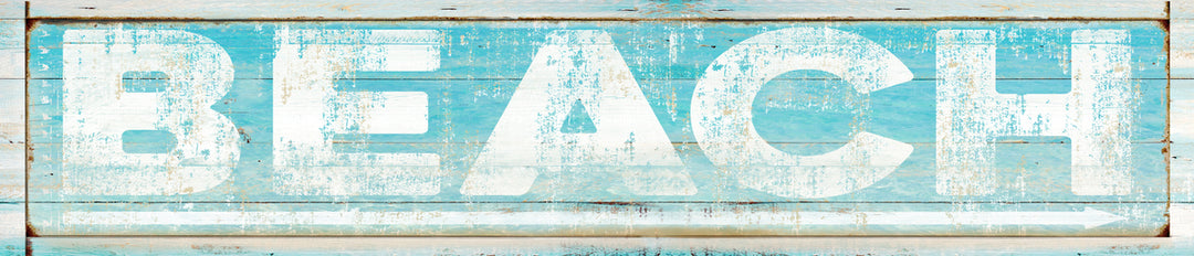 Beach Arrow Sign, Beach Directional Signs, Coastal Beach Sign, Wooden ...