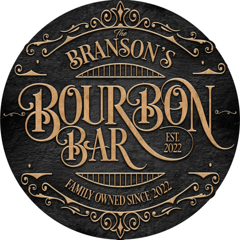 Personalized Bourbon Signs For Your Home or Bar – Tailor Made Rooms Home Decor