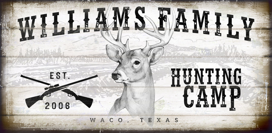 Hunting Camp Sign, Deer Camp Sign, Deer Lodge Sign, Hunting Lodge Sign ...