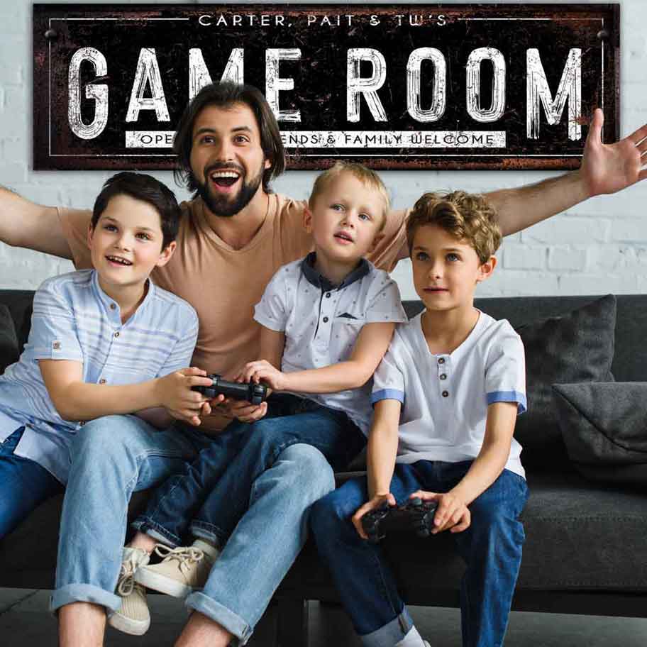 Gaming Sign, Gaming Room Decor, Media Room Decor, Media Room Sign ...