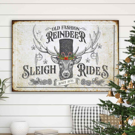 Unleash The Magic Of The Season with Festive Christmas Wall Decor Sign ...