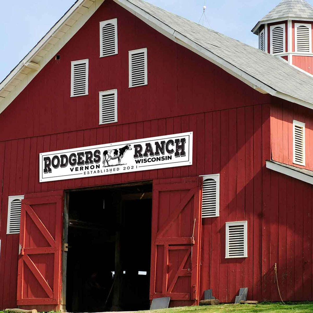 Large Metal Barn Signs, Barn Sign, Signs for Barn, Exterior Barn Signs ...