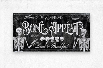 Halloween Skeleton Bone Appetit Dead & Breakfast – Tailor Made Rooms ...