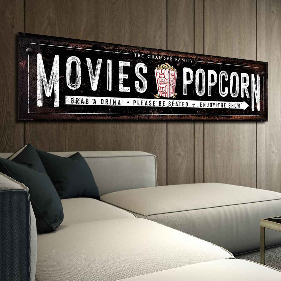 Movie Theater Signs, Movie Room,Home Theater,Lounge Sign,Basement Sign ...