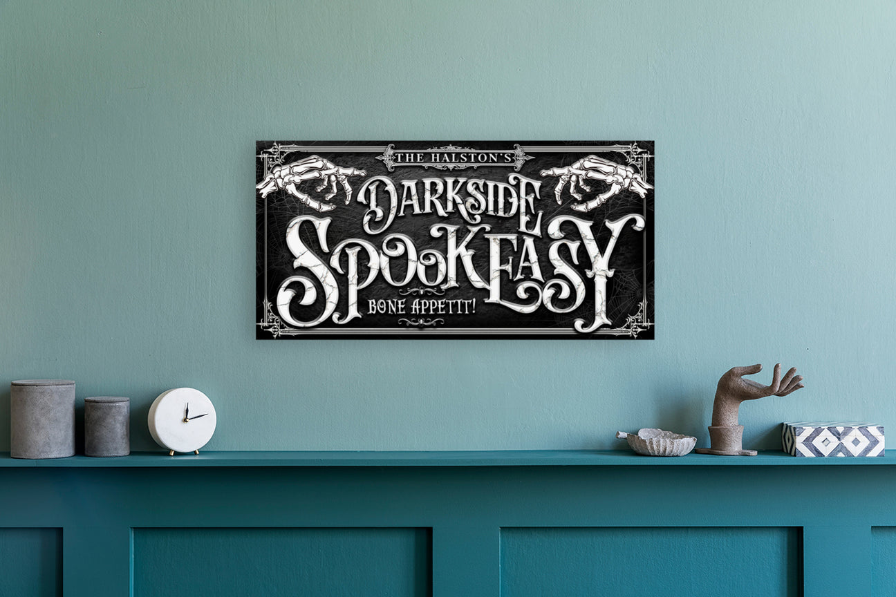 Halloween Decor Spookeasy Sign - Speakeasy Sign – Tailor Made Rooms ...
